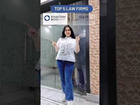 Top 5 Law firms in India .. #advocaterhythmverma #lawfirm