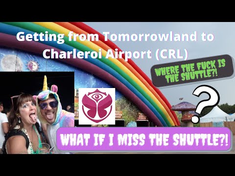 Getting from Tomorrowland to Charleroi Airport (CRL) in Belgium