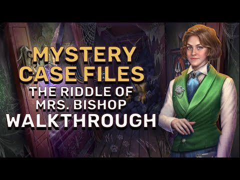 Mystery Case Files 27 The Riddle Of Mrs. Bishop Walkthrough No Skips l @GAMZILLA-