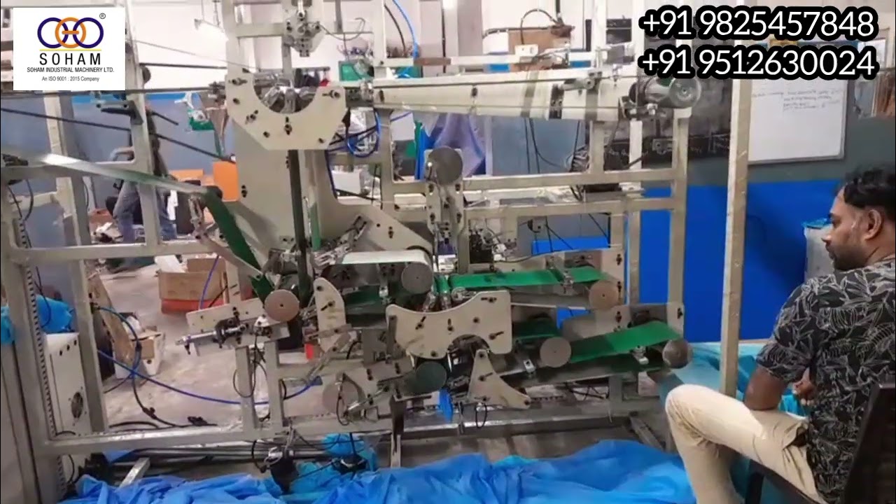 Disposable Bed Sheet Folding Machine