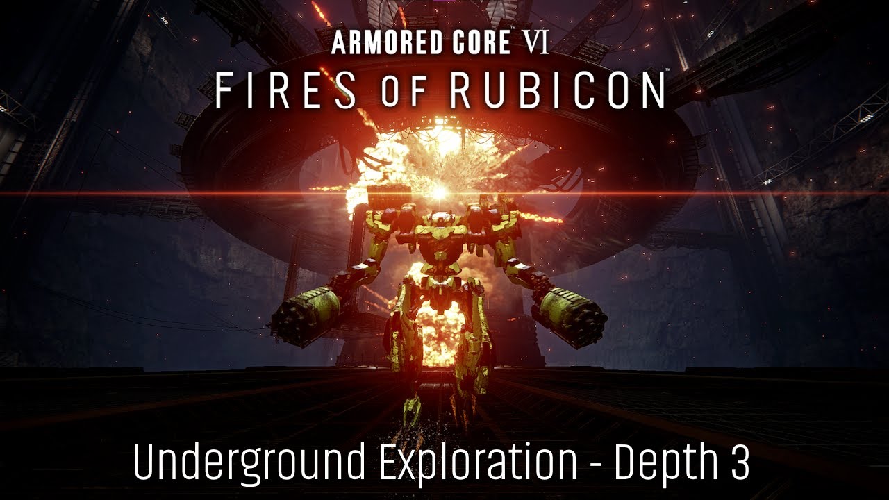 AC6 | Underground Exploration - Depth 3 | Raven vs EPHEMERA, No Commentary