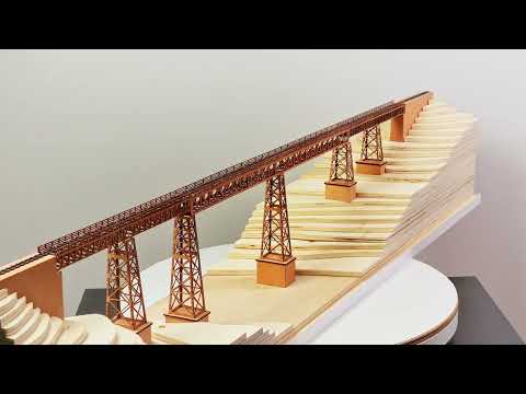 Scale Architectural Drawings Of Train Bridge