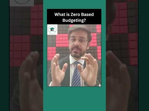 What is Zero Based Budgeting | CA Inter Costing #shorts #costingcommando