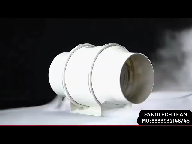 Mixed Flow Inline Fan - 100 mm Polypropylene Inline Duct Fan Trader ...