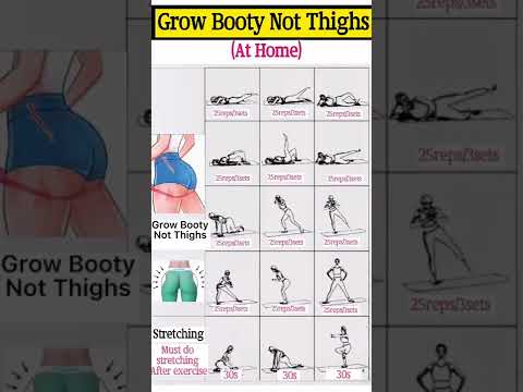 Glute Workout For Women To Grow Booty Not Thighs #bootyworkout #gluteworkout #fitnesslife