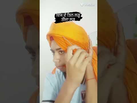turban new easy style#pecha wali pagg #viral#shorts#punjabi.