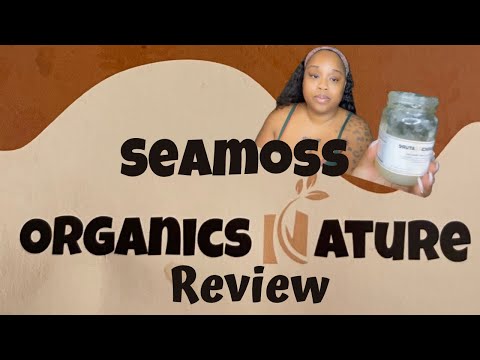 ORGANICS NATURE Seamoss Review 〰️ my Thoughts 💭 #seamossgel#organic#nature#helthylifestyle#yt