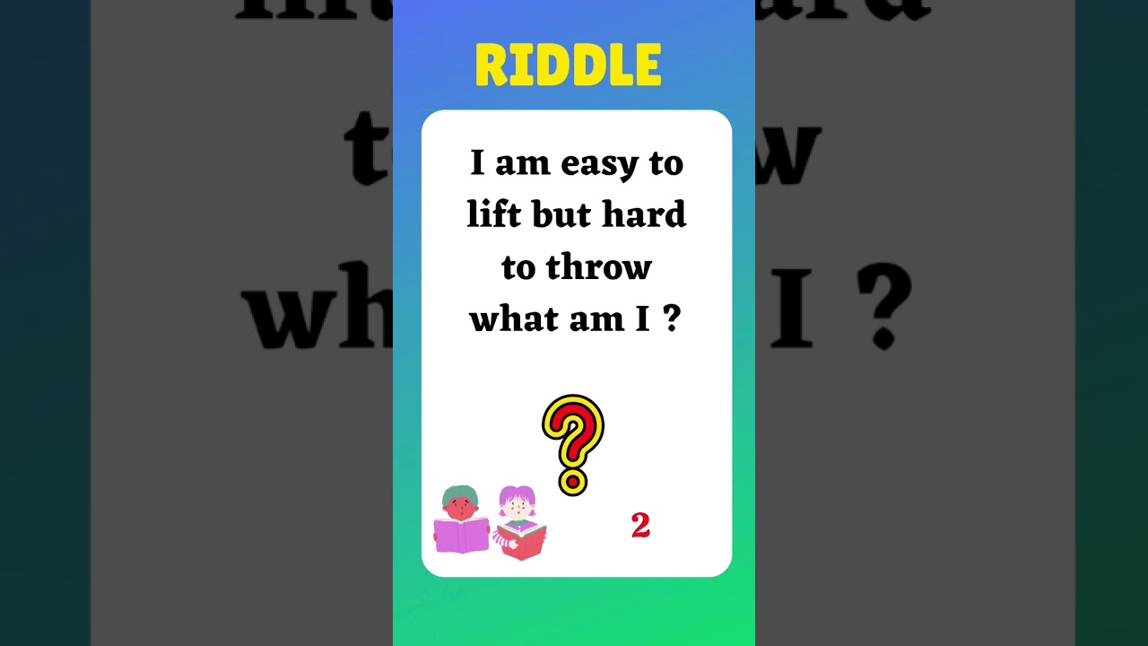 riddles l english riddles with answers #riddles