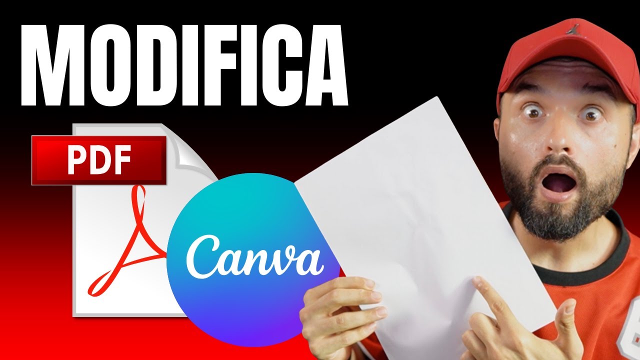 Come MODIFICARE un PDF con CANVA GRATIS