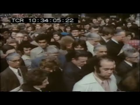 1970s London | Oxford Circus | Underground Station | Commuters | Report | 1975