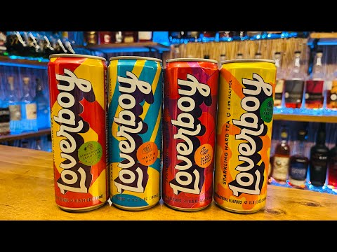 Loverboy sparkling Hard tea Review. Lover boy cool classics pack.