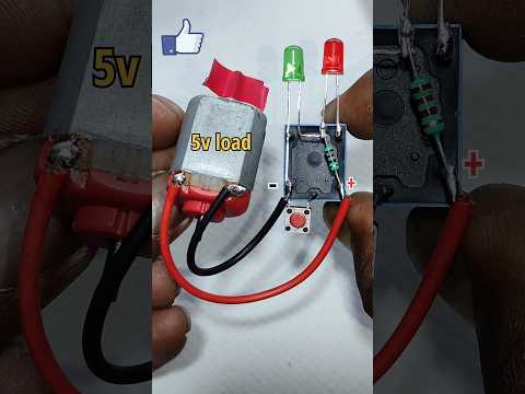 short circuit protection with 5v relay 😊🤩 #shorts #shortsfeed #ytshorts