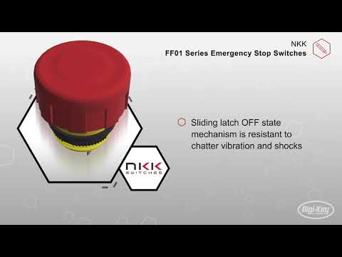 FF01 Series E-Stop Switches | Datasheet Preview