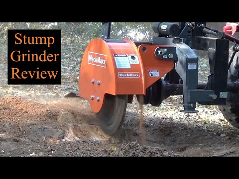 Stump grinders. Mech Max vs Woodland Mills / 152