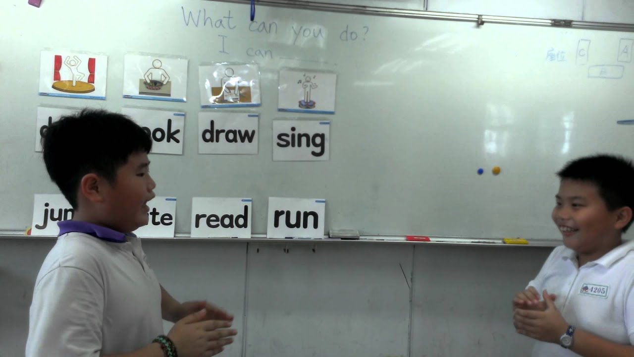 [action verb game] What can you do?