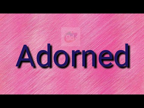 Adorned Word with Pronunciation and Meaning//Googul Dictionary//