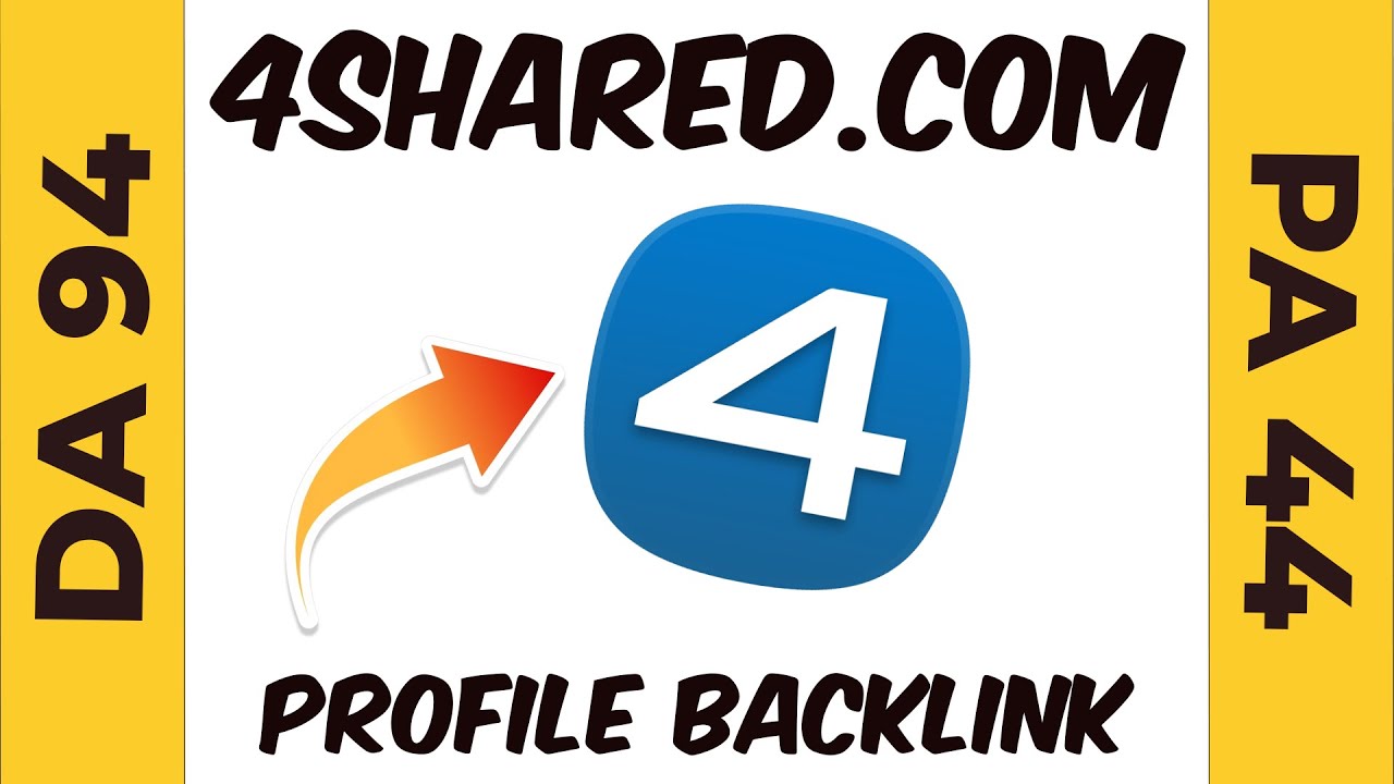 How to Create a Profile Backlink on 4shared.com