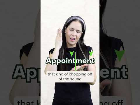 How to Pronounce APPOINTMENT?📅