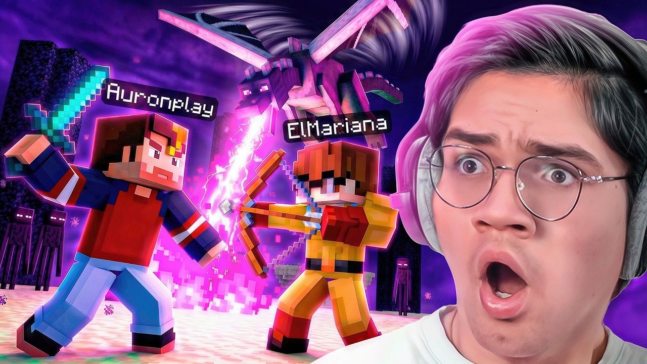 THE EXTREME MINECRAFT FINALE WITH @auron 🔥