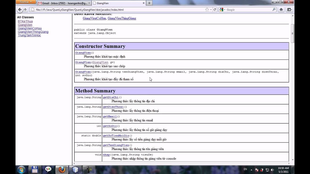 06 - Create Java Document