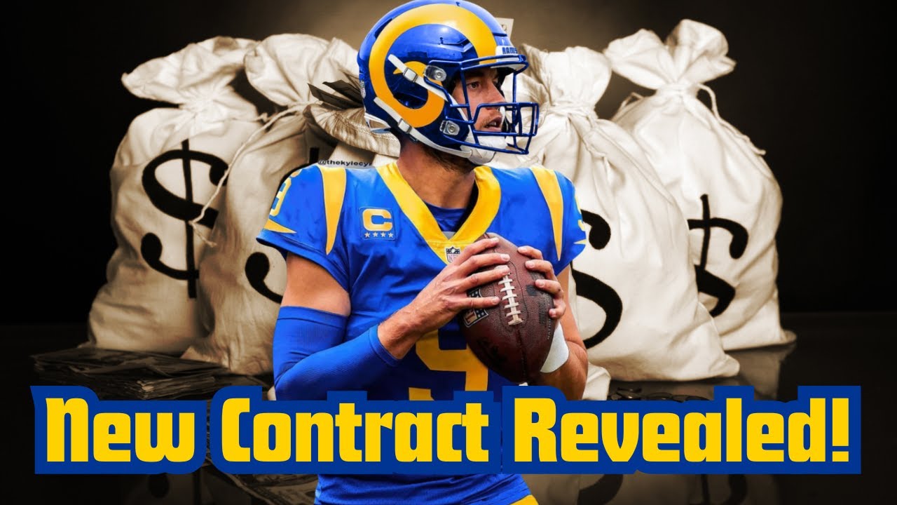 Stafford's adjusted 2025 Rams Contract revealed!