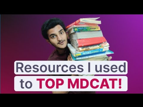 Books I used to top MDCAT!