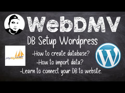 Database Setup WordPress