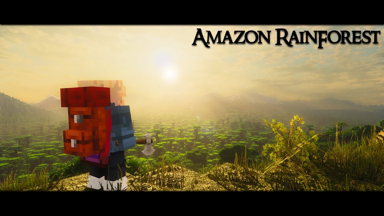 I Turned Minecraft Into a Hyper-Realistic Amazon RainForest!