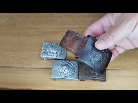 WW2 German army (Heer) belt buckles