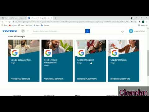 #How to enrolled one course in coursera..