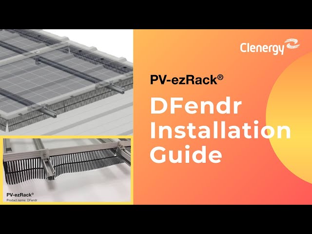 PV-ezRack SolarRoof Tile Roof Solar Mounting System