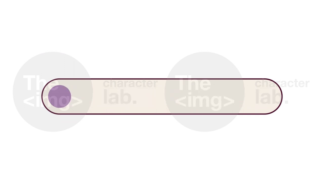 Please wait 2D loading bar animation