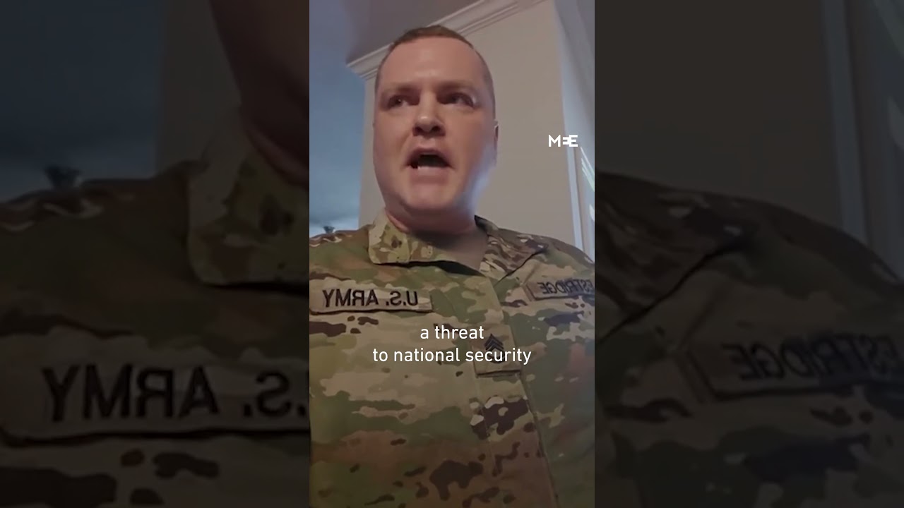 US sergeant says he is under investigation for sharing anti-Israel social media posts