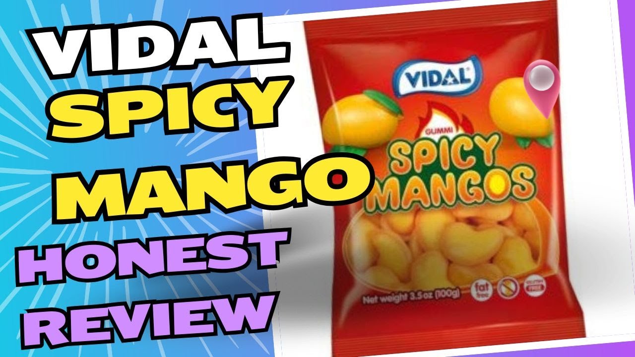 Vidal Spicy Mango Gummies---a Sweet and Heat Treat!  (food review)
