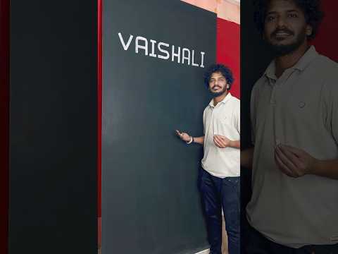 VAISHALI Name Logo ❤️ #vaishali #name #logo #art #youtubeshorts