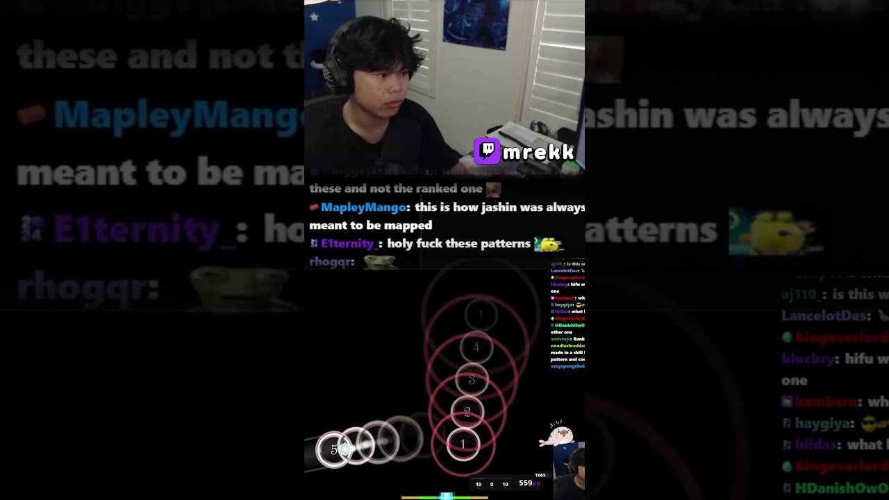 MEET THE #1 OSU! PLAYER #osugame #mrekk