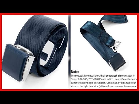 Great product - 2 Mirone Adjustable Airplane Seat Belt Extenders Extension for All Airlines (7-32 I