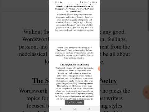 Preface To Lyrical Ballads By William Wordsworth | Romantic Criticism |