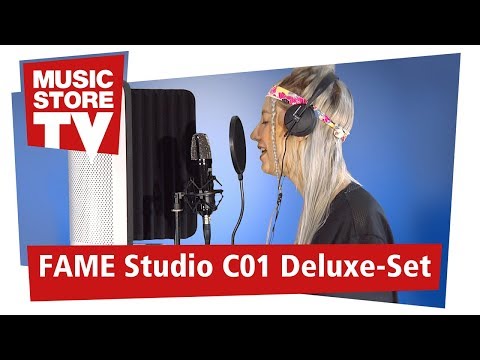 FAME Studio C01 Kondensator Mikrofon Deluxe-Set