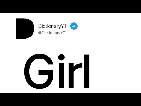 Girl Meaning in English