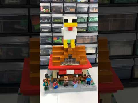 LEGO Minecraft Steve’s Lava Chicken!
