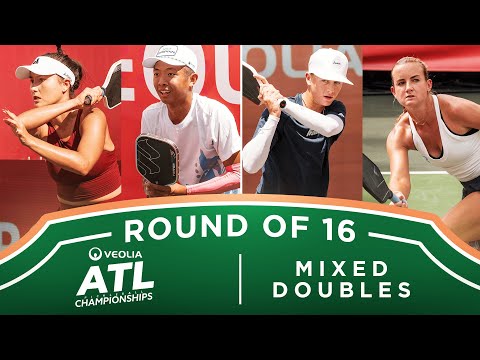 Bright/Duong v Fahey/Patriquin at the Veolia Atlanta Pickleball Championships