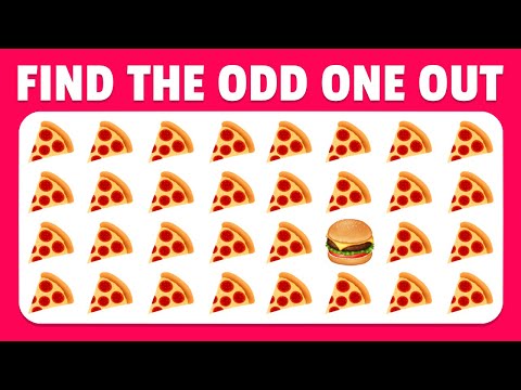Find the ODD One Out | Emoji Quiz | Easy, Medium, Hard, Impossible