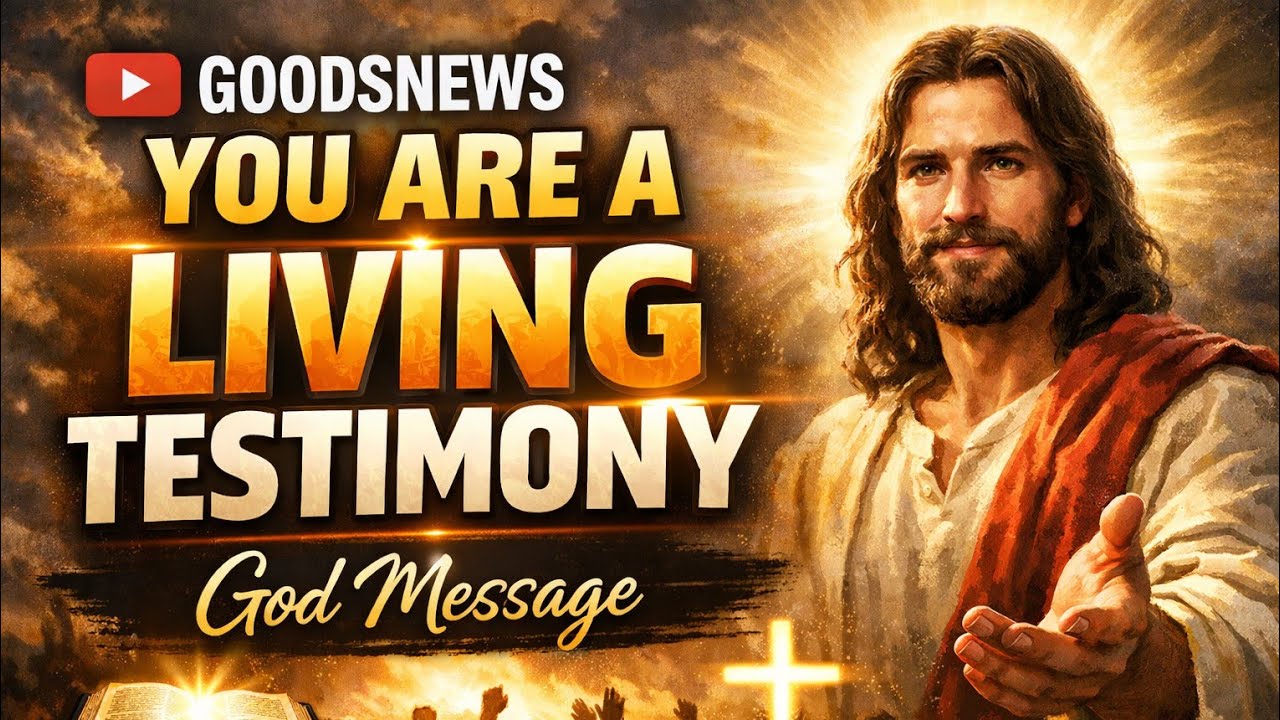 You Are A Living Testimony | God Says | God Message Today | Gods Message Now | God Message