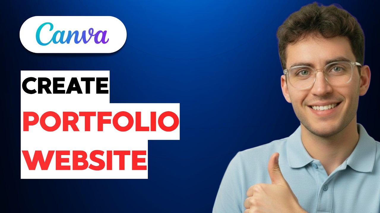 How to Create a Portfolio Website in Canva [2026 Full Guide]