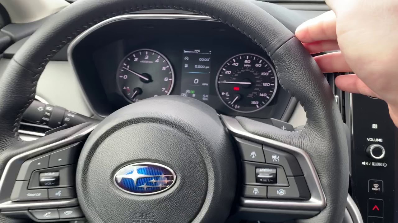 2020 Subaru Outback - Steering Wheel Controls