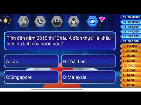 Ai là triệu phú lại văn sâm đọc câu hỏi game online | who wants to be a millionaire