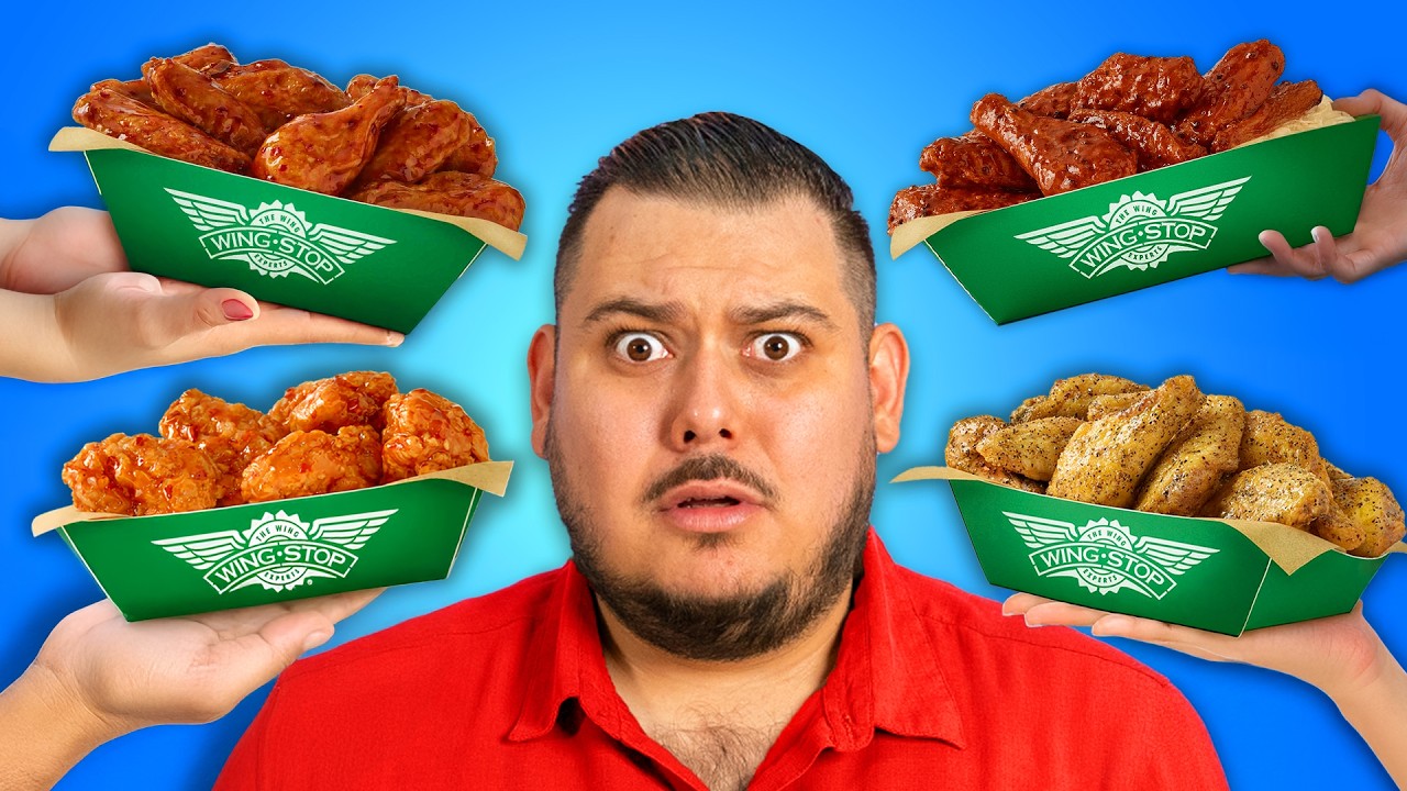 We Ate The SPICIEST Wings from Wingstop