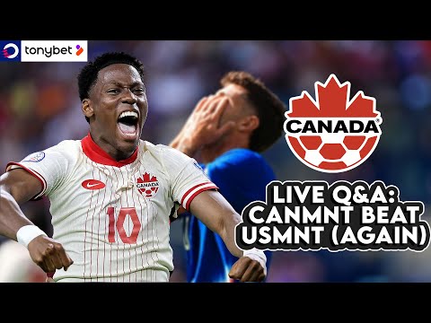 LIVE Q&A: Morning after CanMNT beat USMNT stream w/ Josh & Alex 😎 | Presented by tonybet