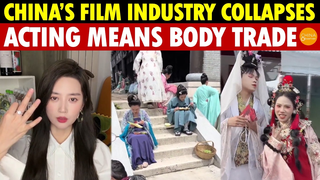 China’s Film Industry Collapses! Stars Can’t Afford Food, Actress Cries: Roles Demand Body Trade